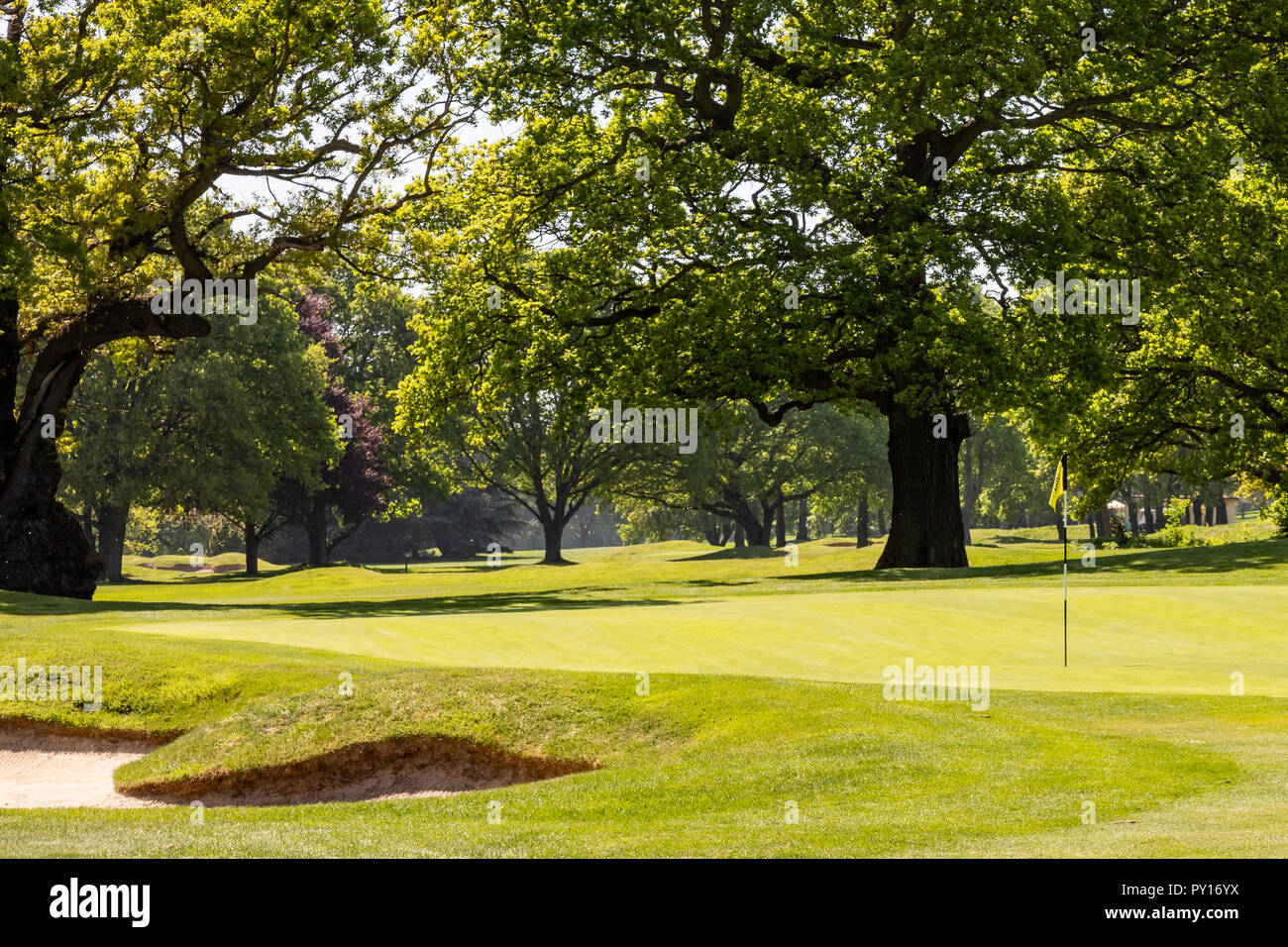 Burhill Golf Club Walton on Thames Stock Photo - Alamy