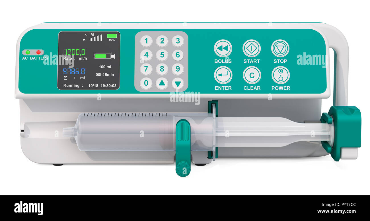 Infusion pump hi-res stock photography and images - Alamy