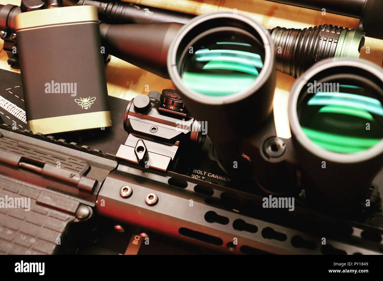 Firearms and Gear Stock Photo - Alamy