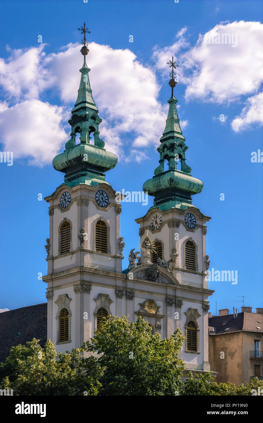 Two Steeple Church High Resolution Stock Photography and Images - Alamy