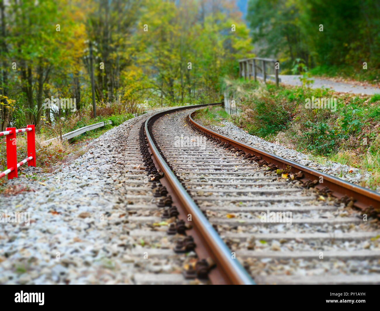 Winding Train Tracks High Resolution Stock Photography and Images - Alamy