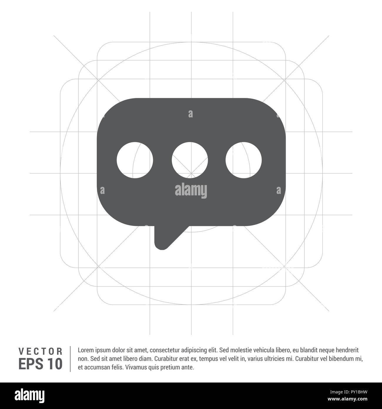 Speech bubble icon Stock Vector Image & Art - Alamy