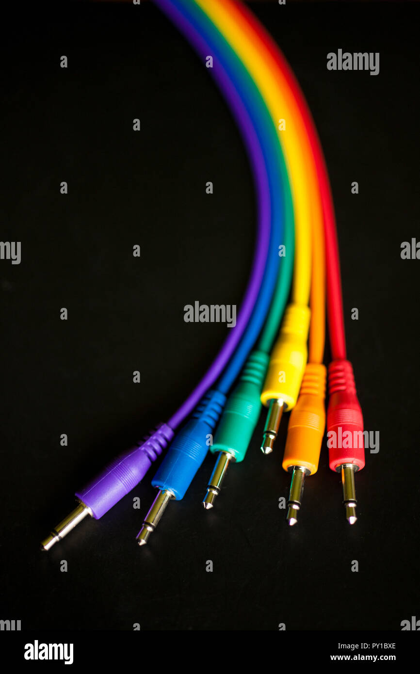 Rainbow equalizer hi-res stock photography and images - Alamy