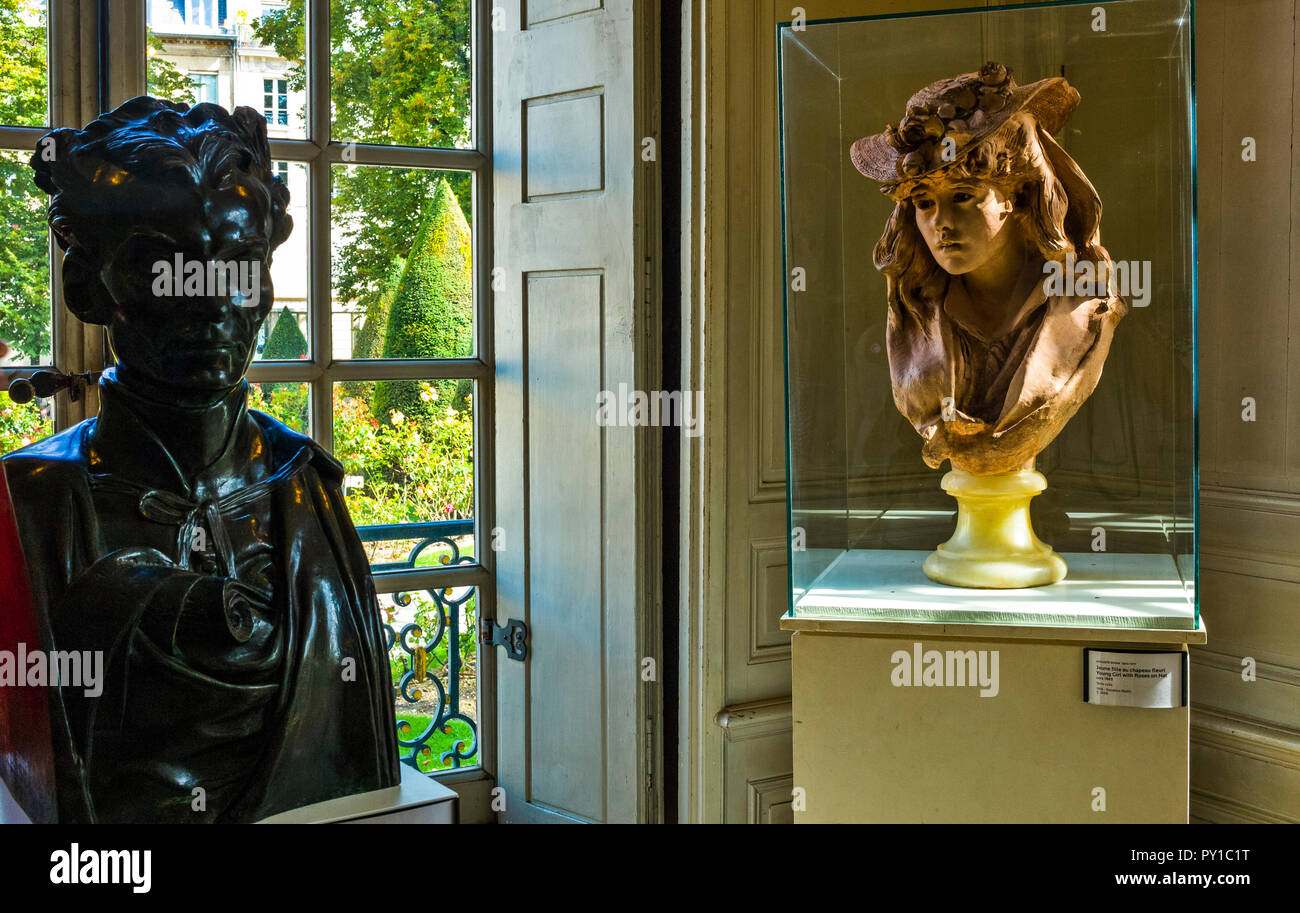 France Paris, sculptures of August Rodin in the Rodin Museum Stock ...