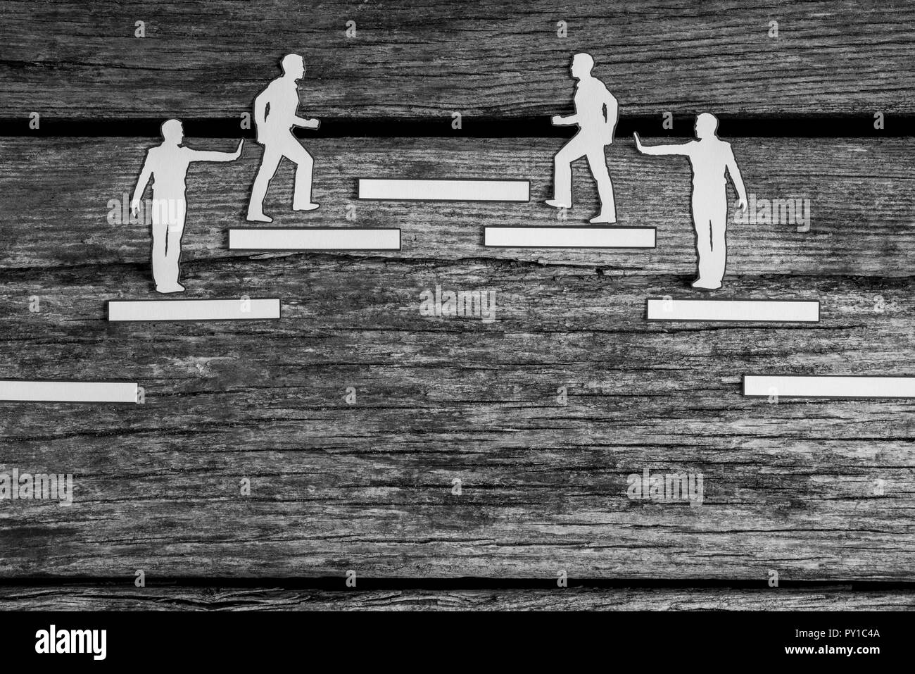 Striving for goal Black and White Stock Photos & Images - Alamy