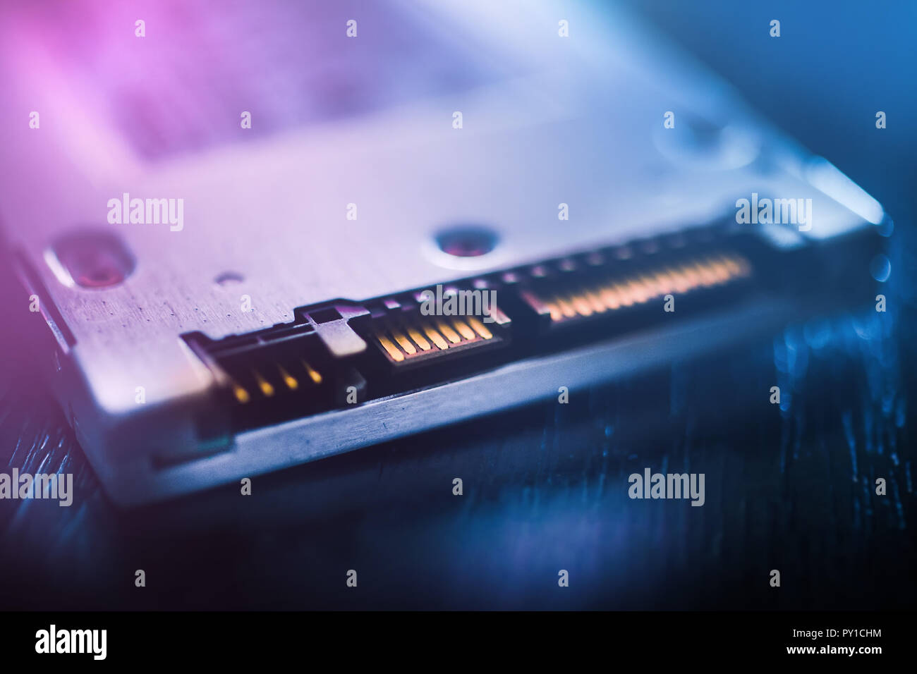SSD SATA port Stock Photo - Alamy