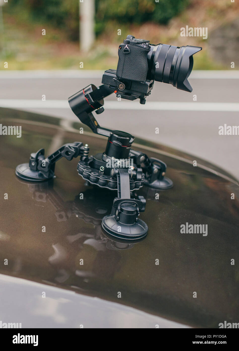 Car vlogger hi-res stock photography and images - Alamy