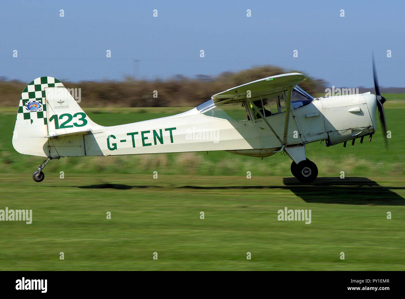 Auster plane hi-res stock photography and images - Alamy