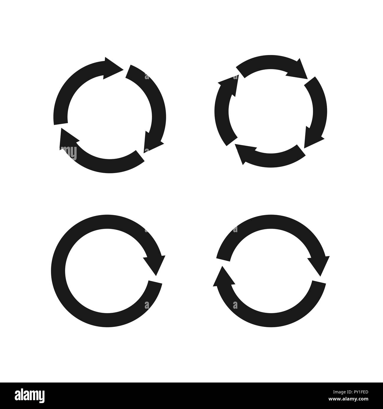 Arrow circle frame hi-res stock photography and images - Alamy