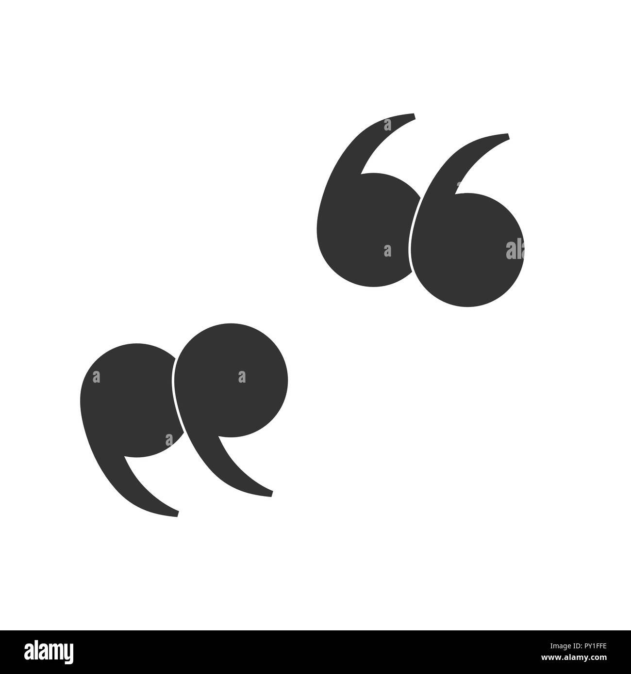 Quote symbol hi-res stock photography and images - Alamy