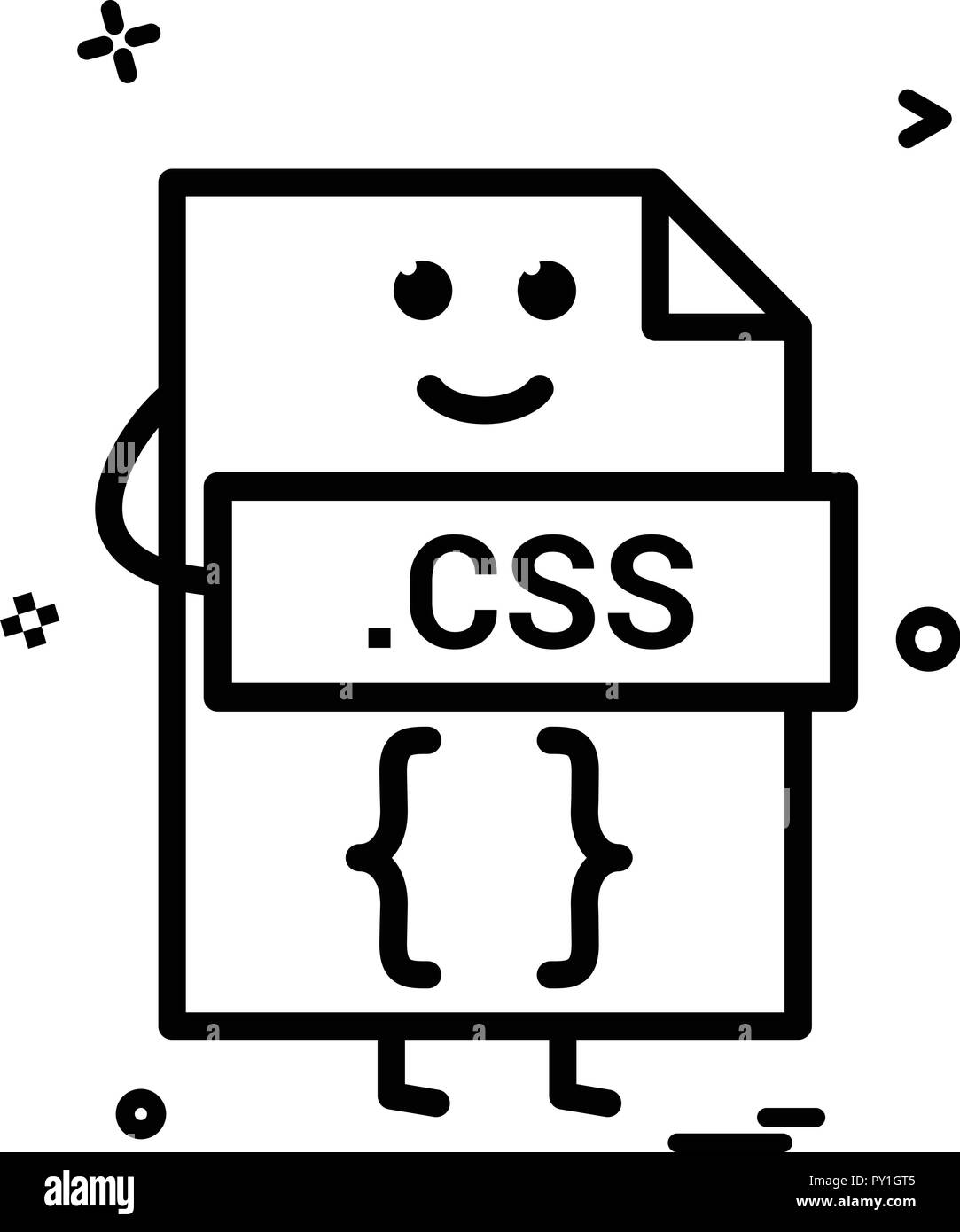 Avi format vector vectors Black and White Stock Photos & Images - Alamy