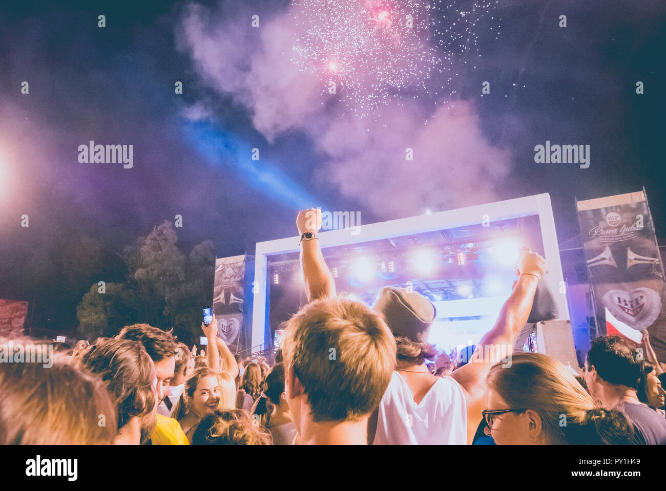 Guca trumpet festival serbia hi-res stock photography and images - Alamy