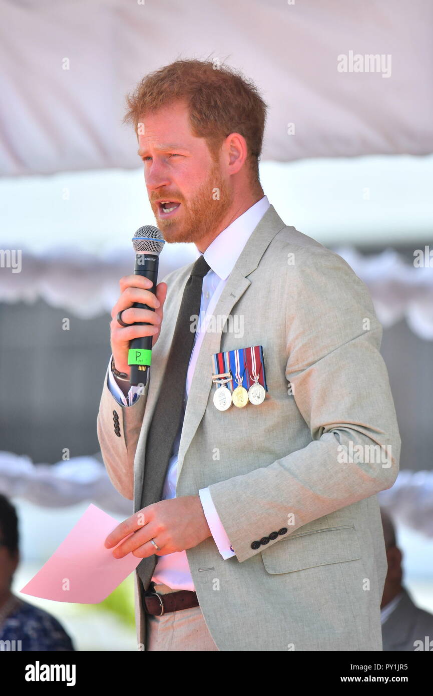 The Duke and Duchess of Sussex attend the unveiling of a statue ...