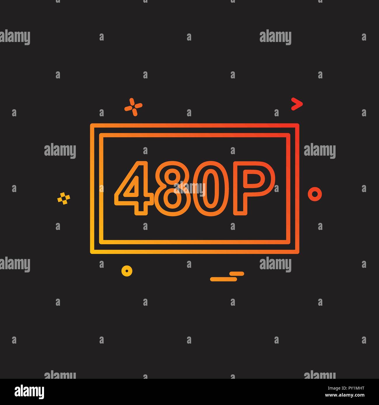 720p vector vectors hi-res stock photography and images - Alamy