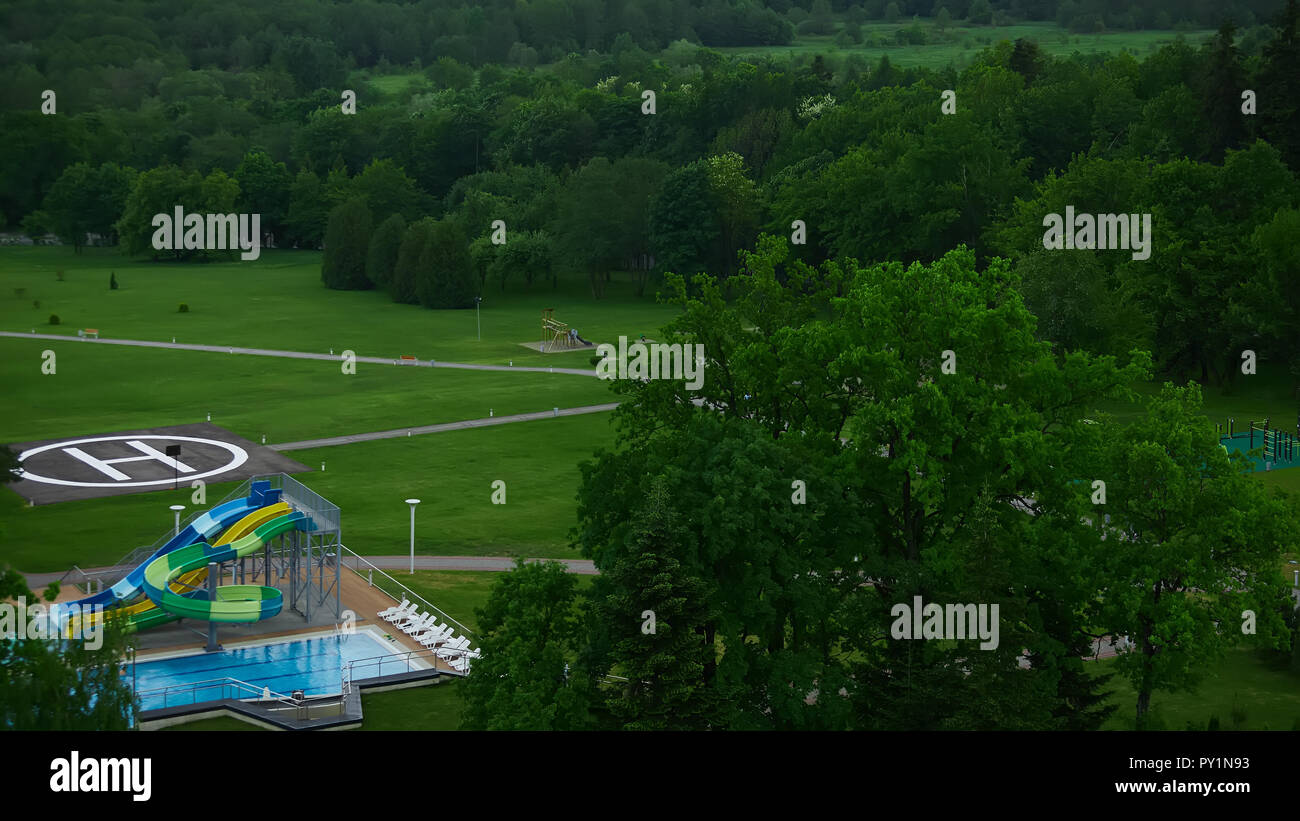 Resort in forest hi-res stock photography and images - Alamy