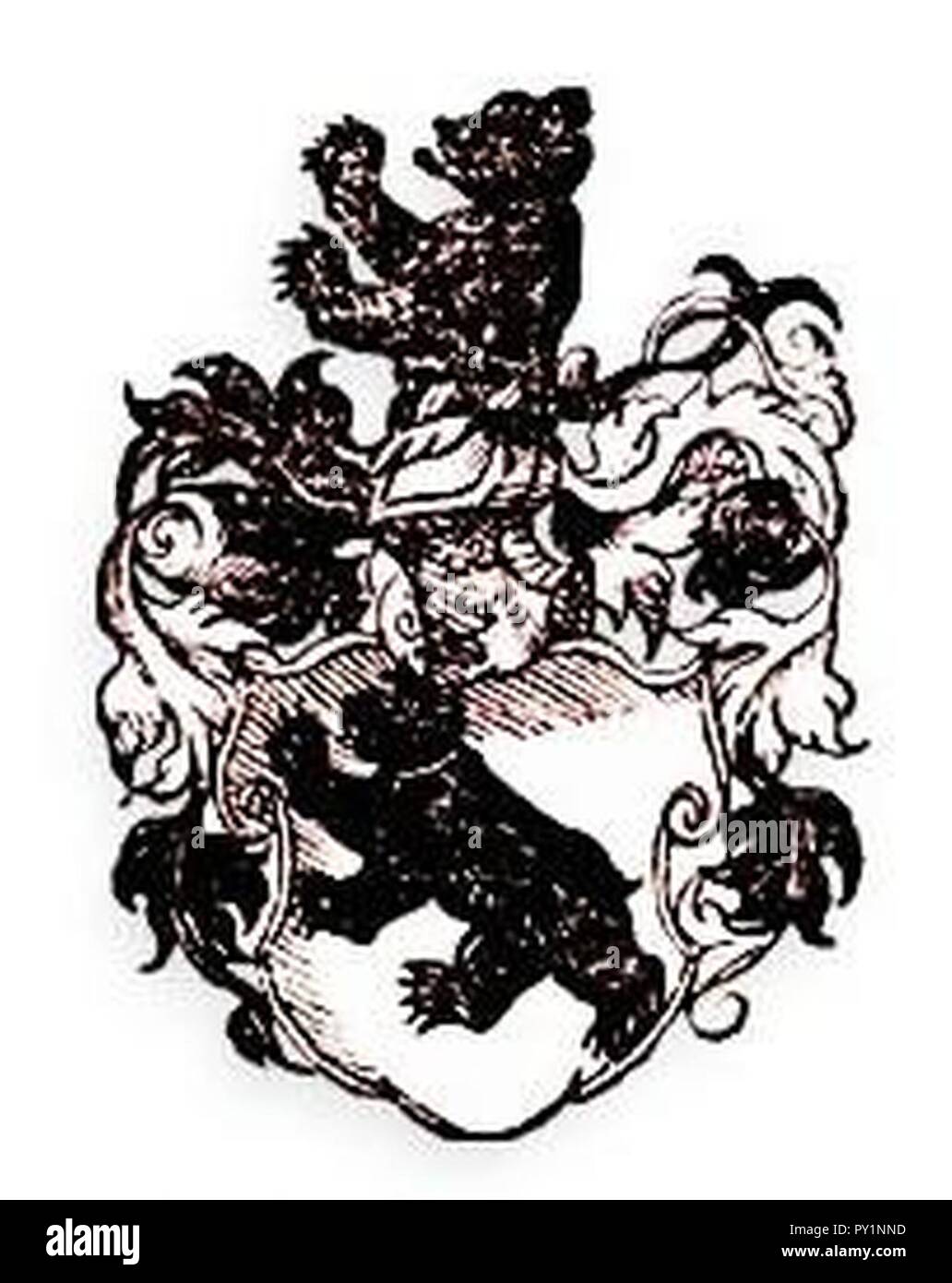 Bär zu Basel Wappen Stock Photo - Alamy