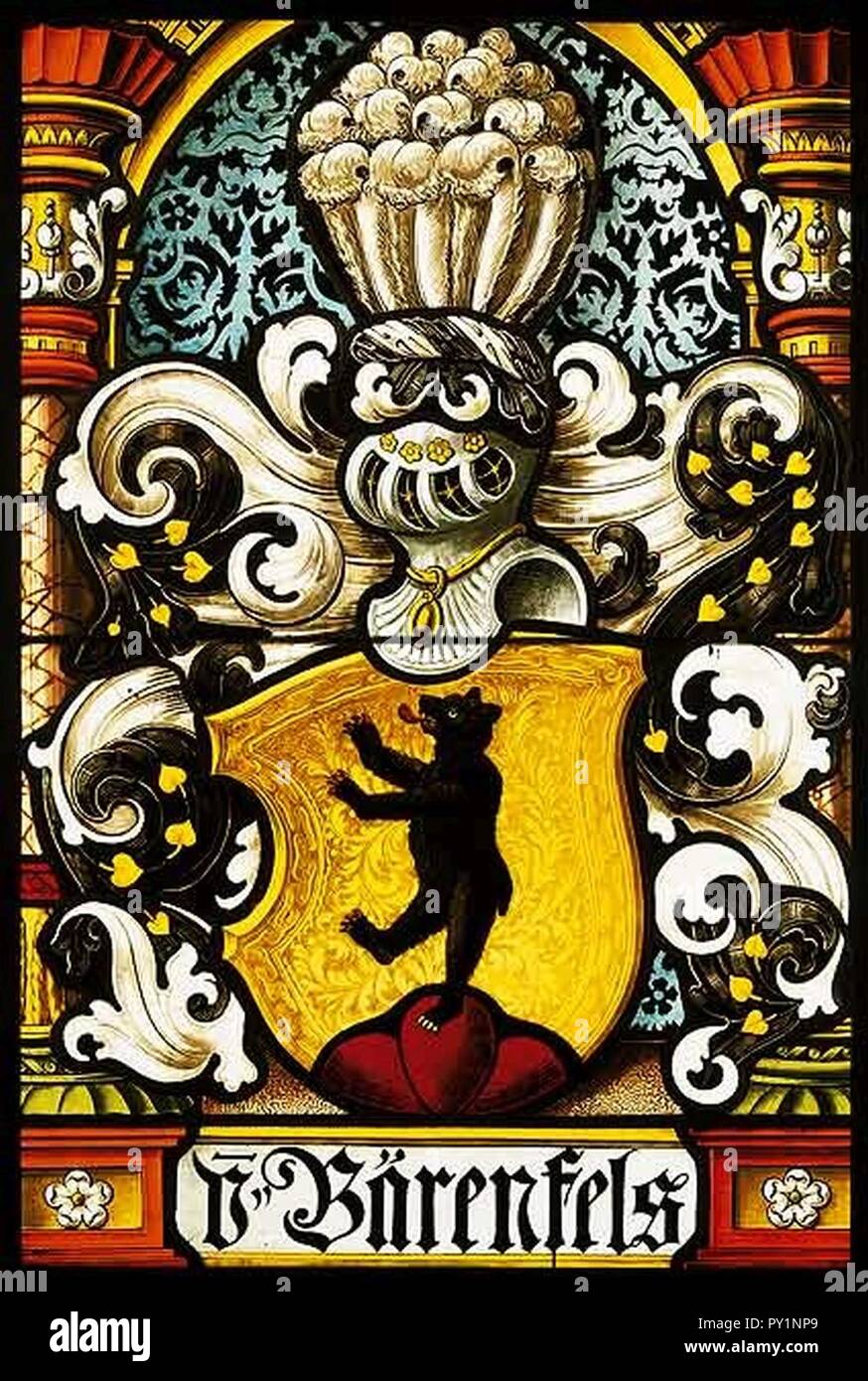 Bärenfels Wappen Basel Stock Photo - Alamy