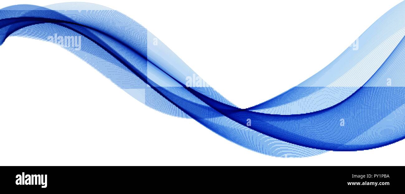 Abstract colorful vector background, color wave for design brochure ...