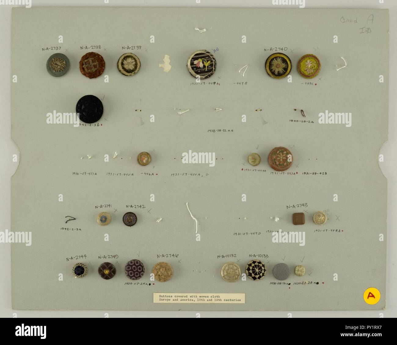 Button (France), 18th century Stock Photo - Alamy