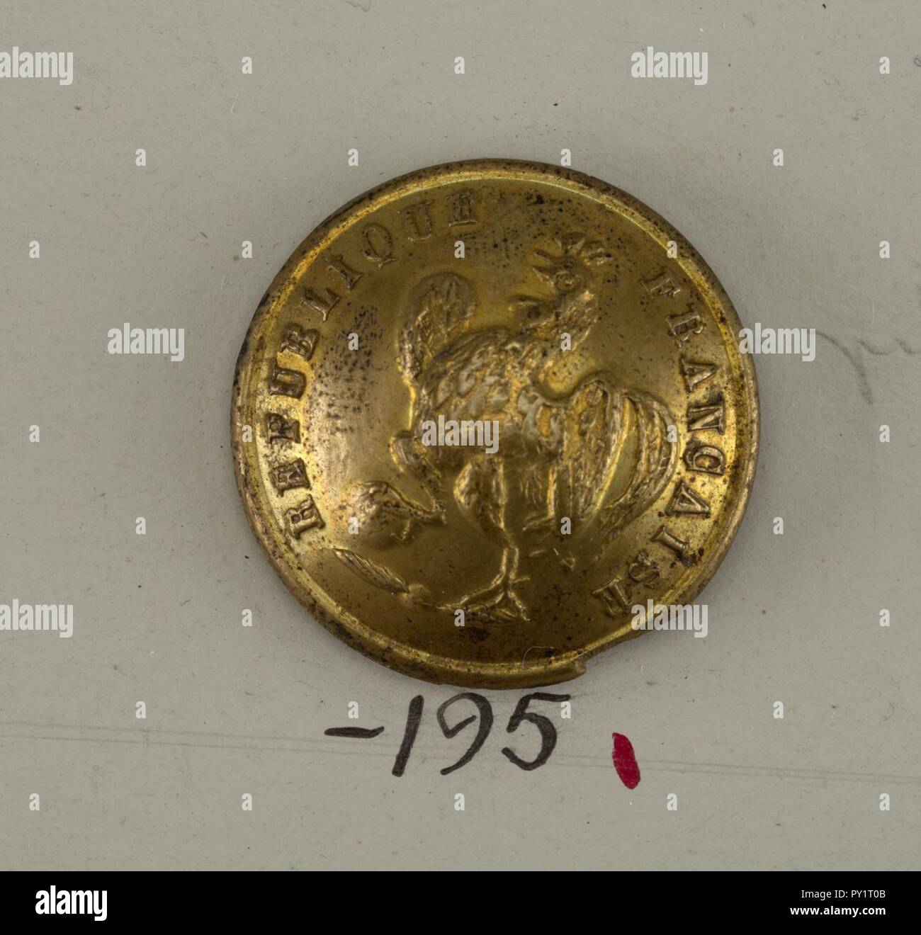 Button (France), 19th century Stock Photo - Alamy