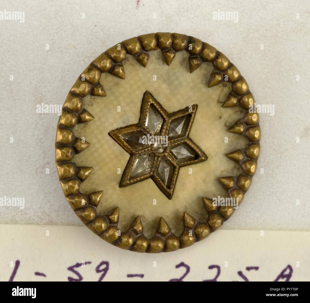 Button (France), 19th century Stock Photo - Alamy