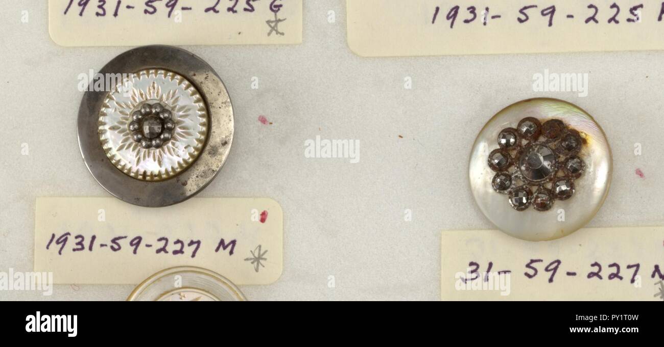 Button (France), 19th century Stock Photo - Alamy