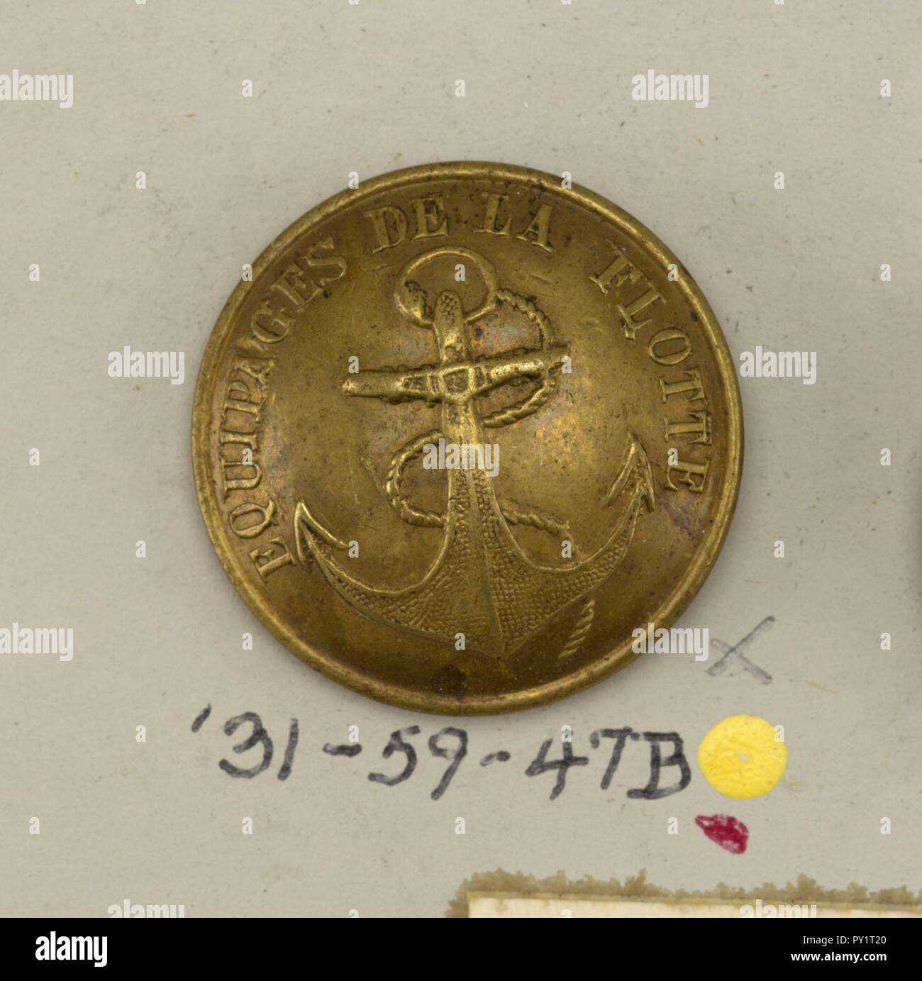 Button (France), 19th century Stock Photo - Alamy