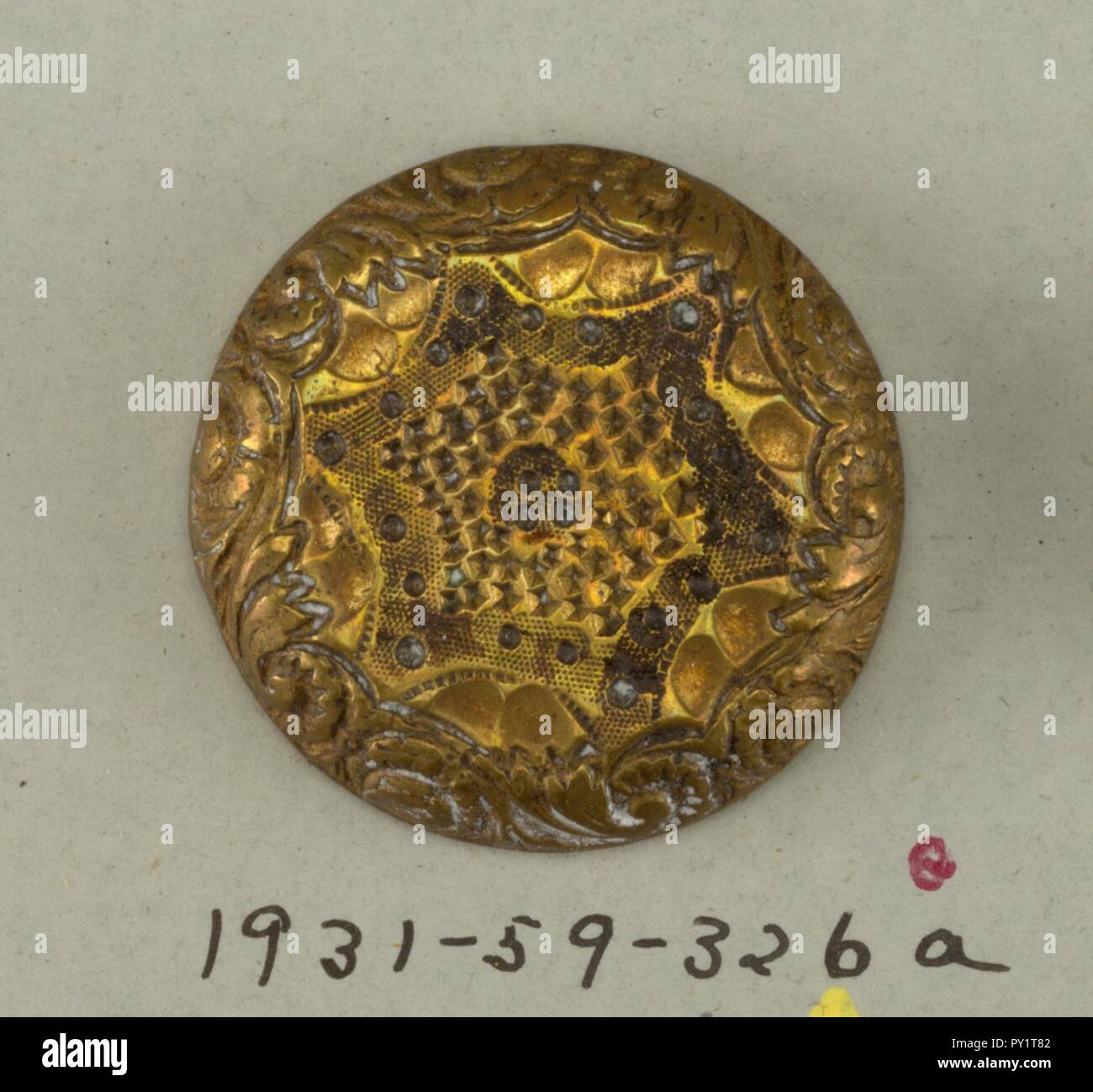 Button (France), late 19th century Stock Photo - Alamy