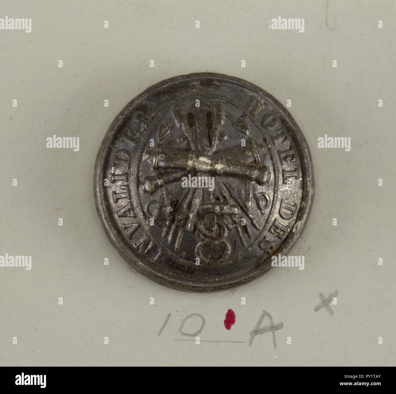Button, 19th century Stock Photo - Alamy