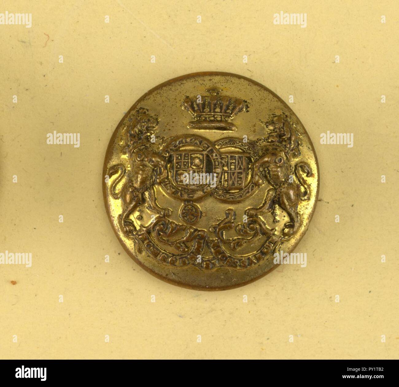 Button, 19th century Stock Photo - Alamy