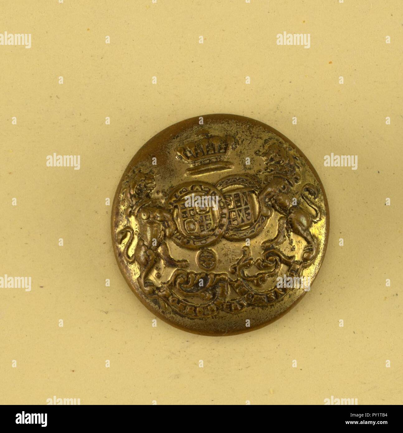 Button, 19th century Stock Photo - Alamy