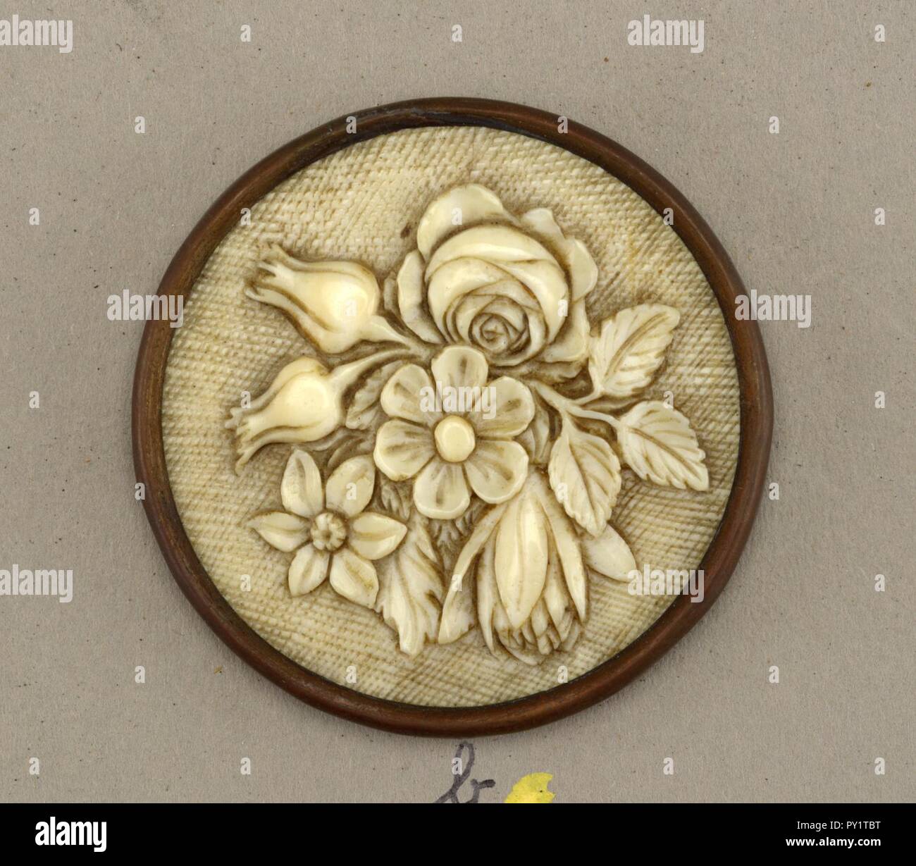Button, 19th century Stock Photo - Alamy