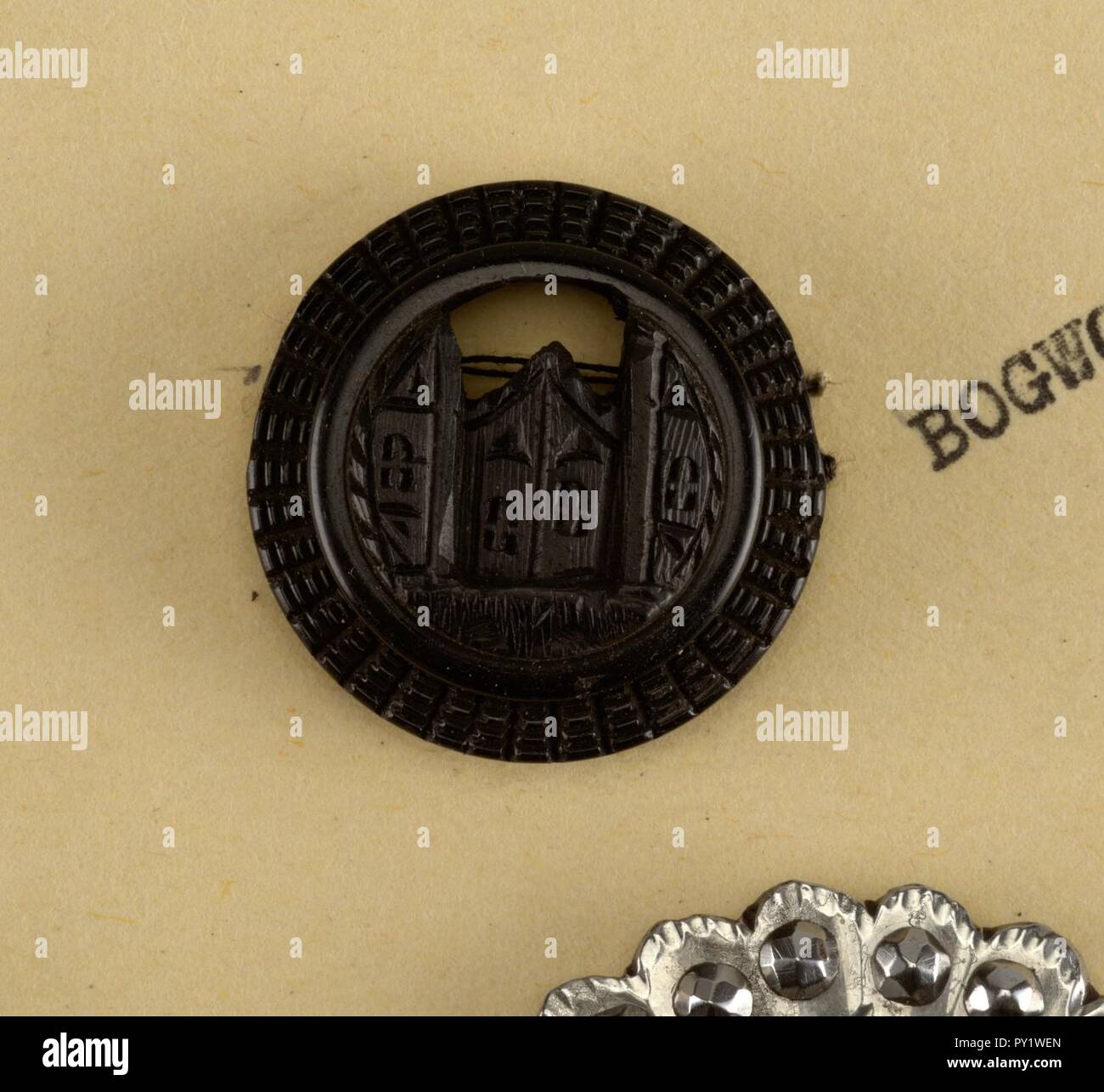 Buttons (5) (Ireland), ca. 1870 Stock Photo - Alamy