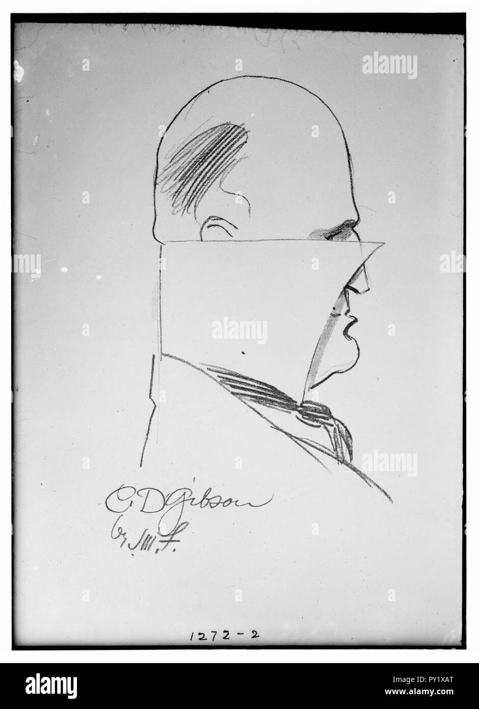 C.D. Gibson (caricature) J.M. Flagg Stock Photo - Alamy
