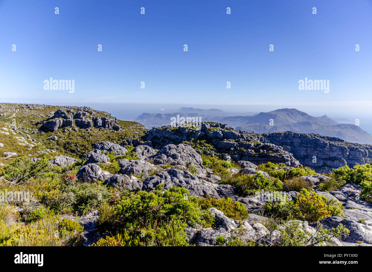 Table Mountain Sunset Hike Stock Photo - Alamy
