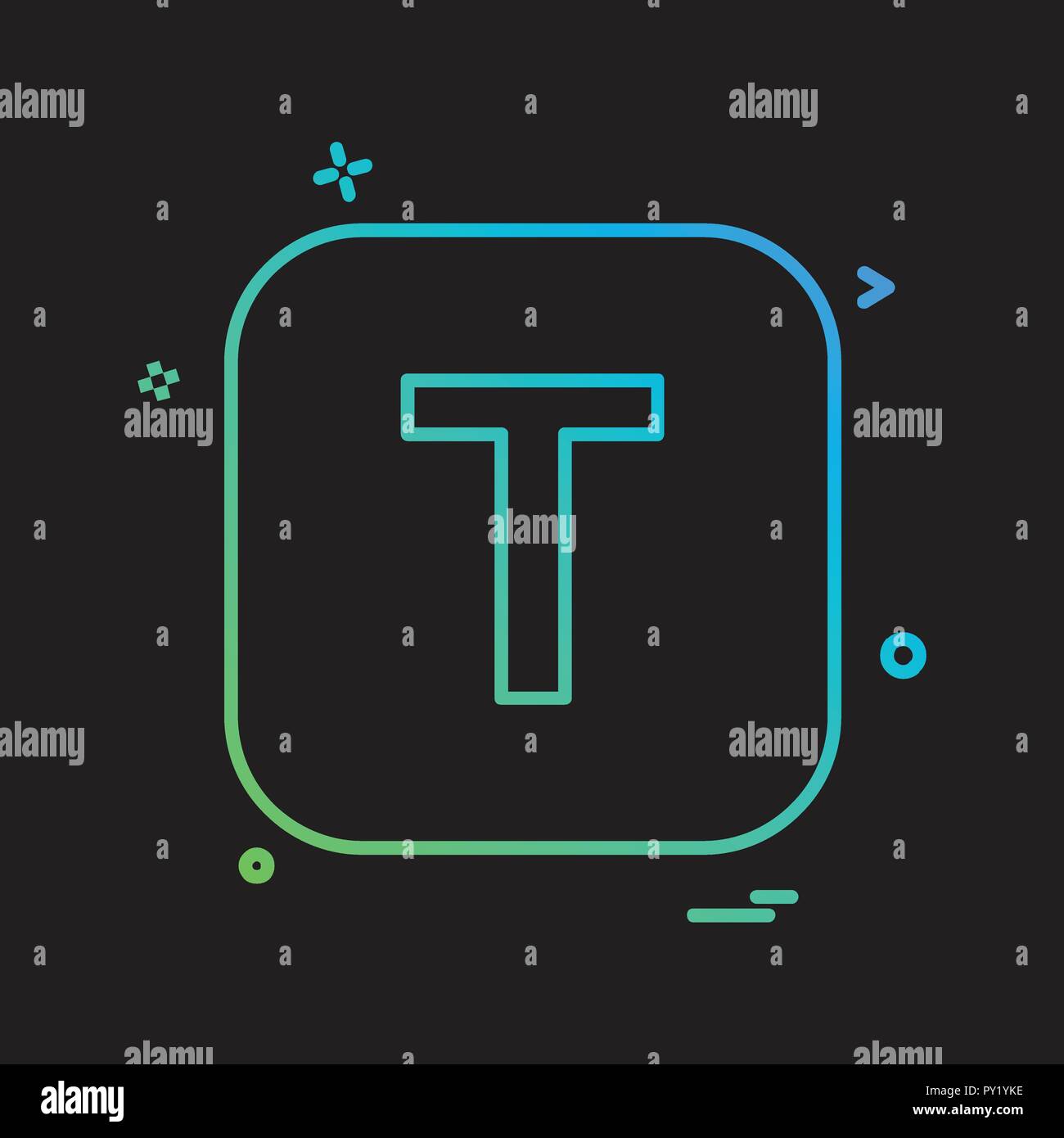 English Alphabets icon design vector Stock Vector Image & Art - Alamy