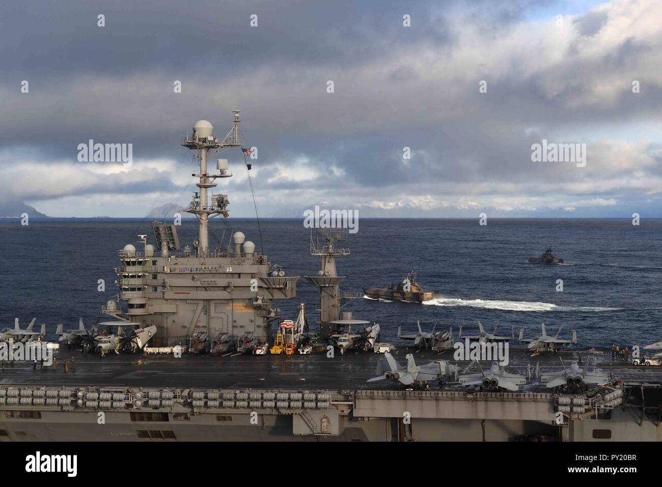 181024-N-EA818-1065 VESTFJORDEN (Oct. 24, 2018) -- Royal Norwegian Navy ...