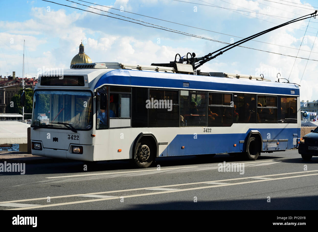 Trolley bus trolleybus transport hi-res stock photography and images ...