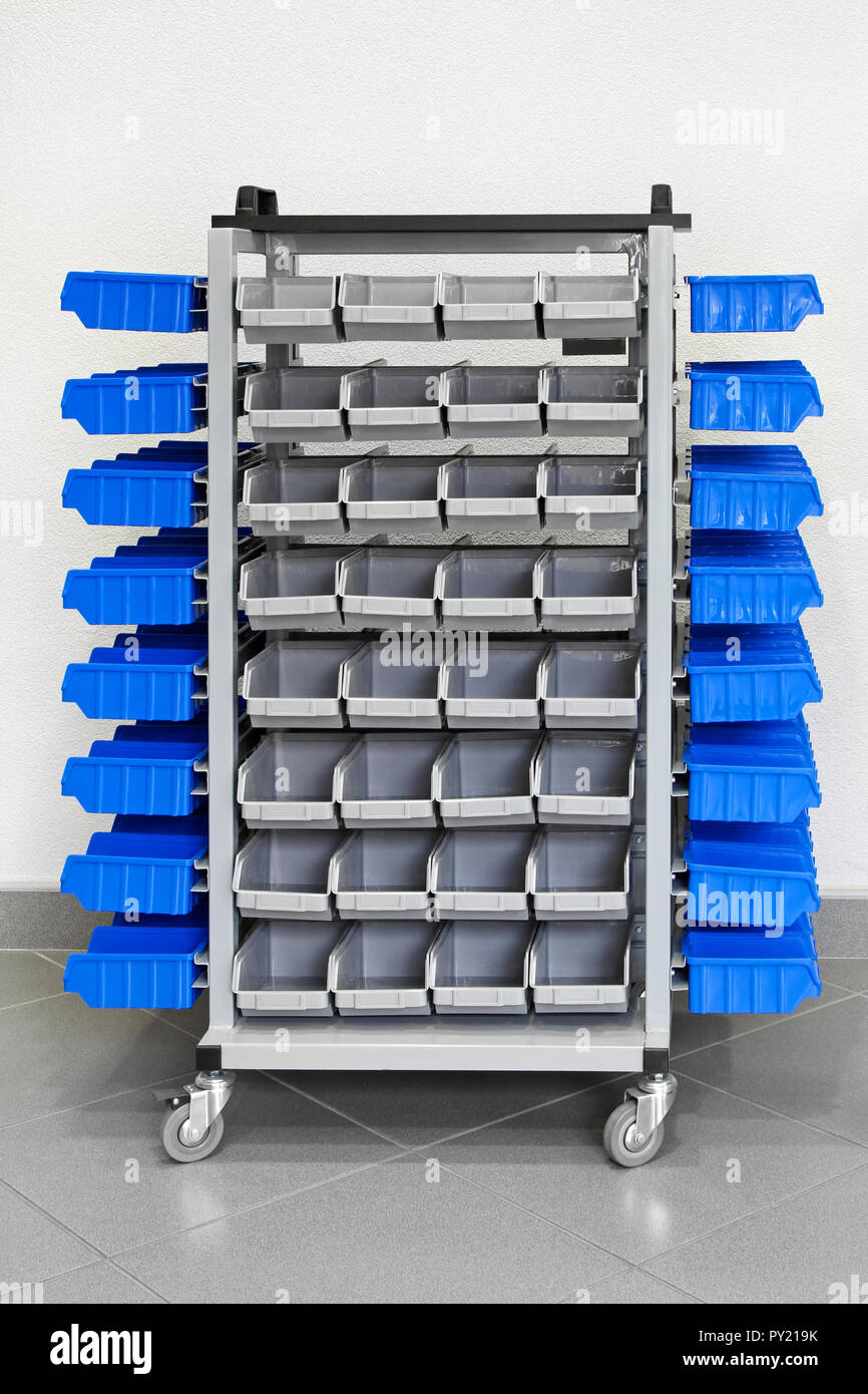 Plastic storage bins at shop hi-res stock photography and images - Alamy