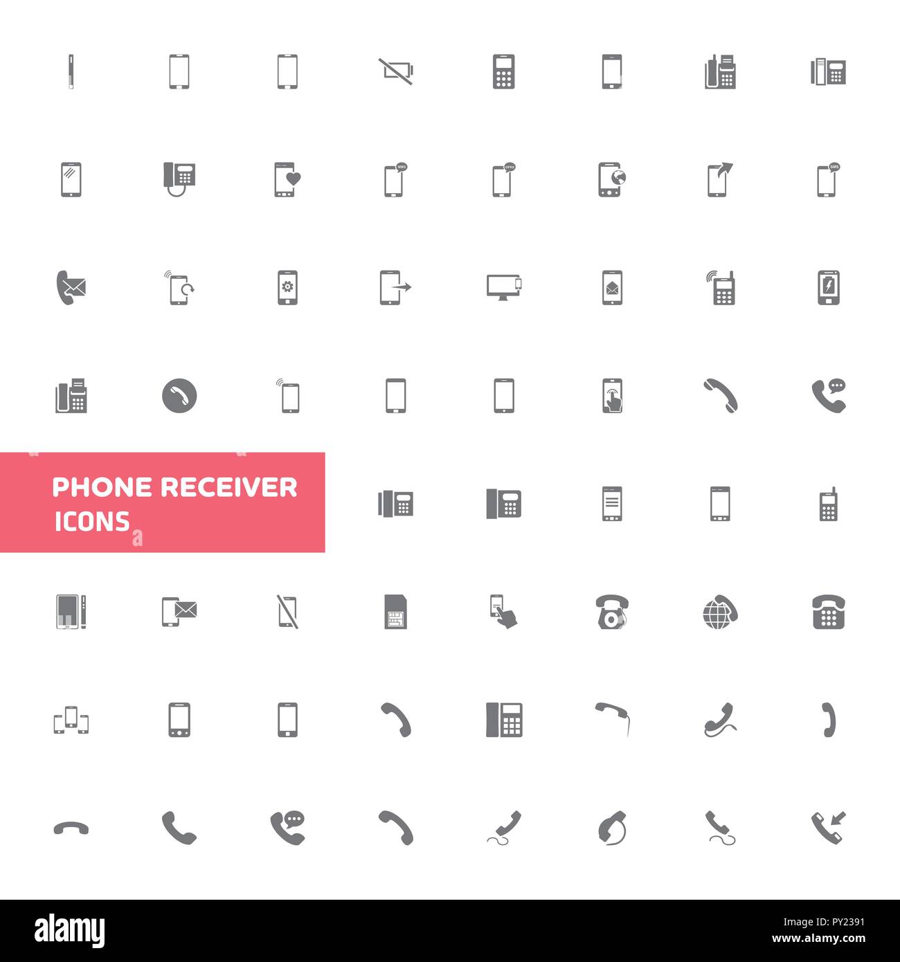 Reciever vector vectors hi-res stock photography and images - Alamy