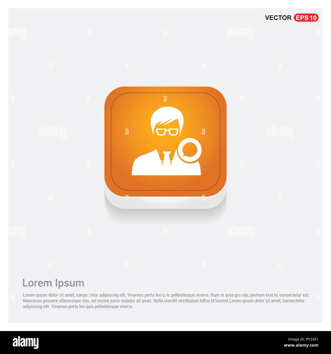 Chat user icon Stock Vector Image & Art - Alamy