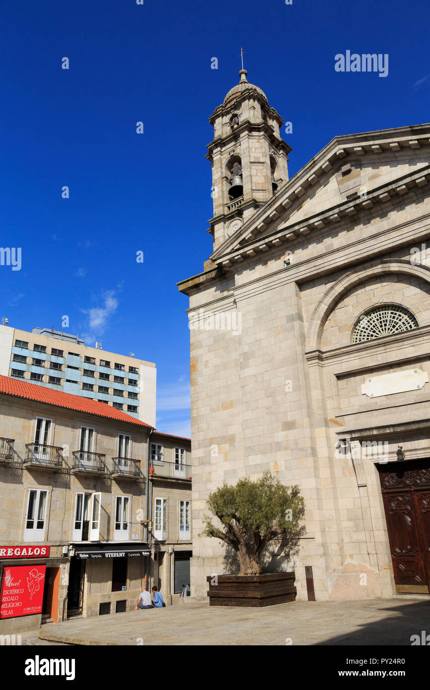 Vigo galicia spain old town hi-res stock photography and images - Alamy