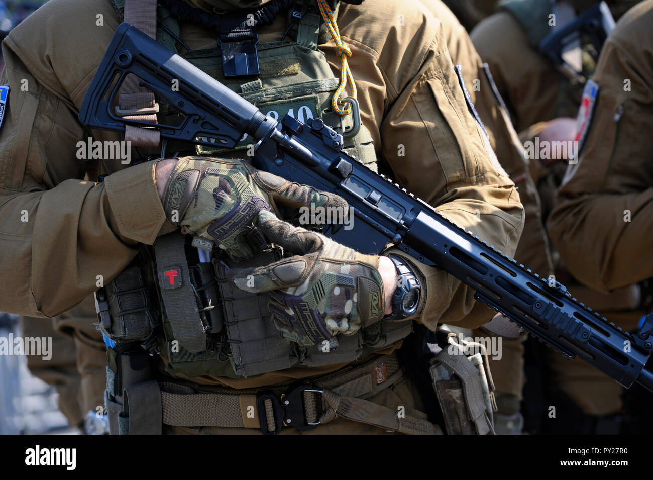 Riot armour hi-res stock photography and images - Alamy