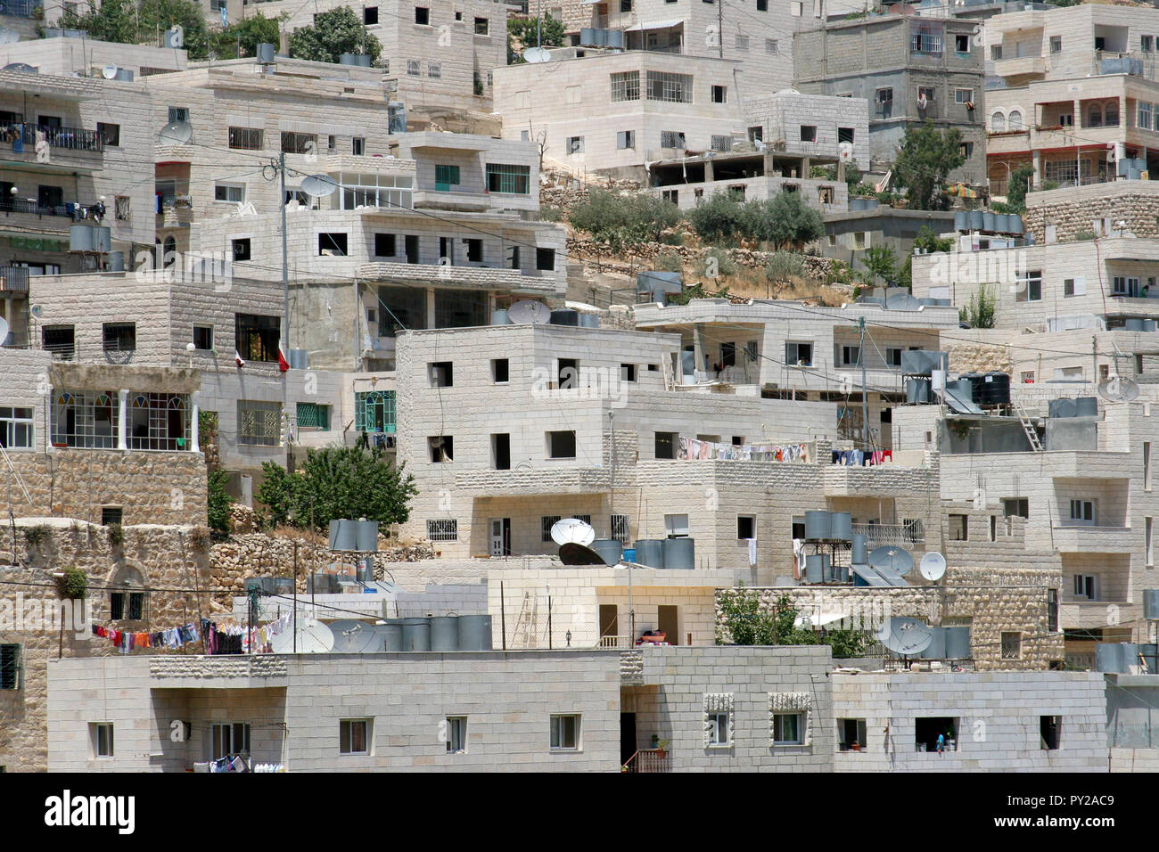 Palestine houses hi-res stock photography and images - Alamy