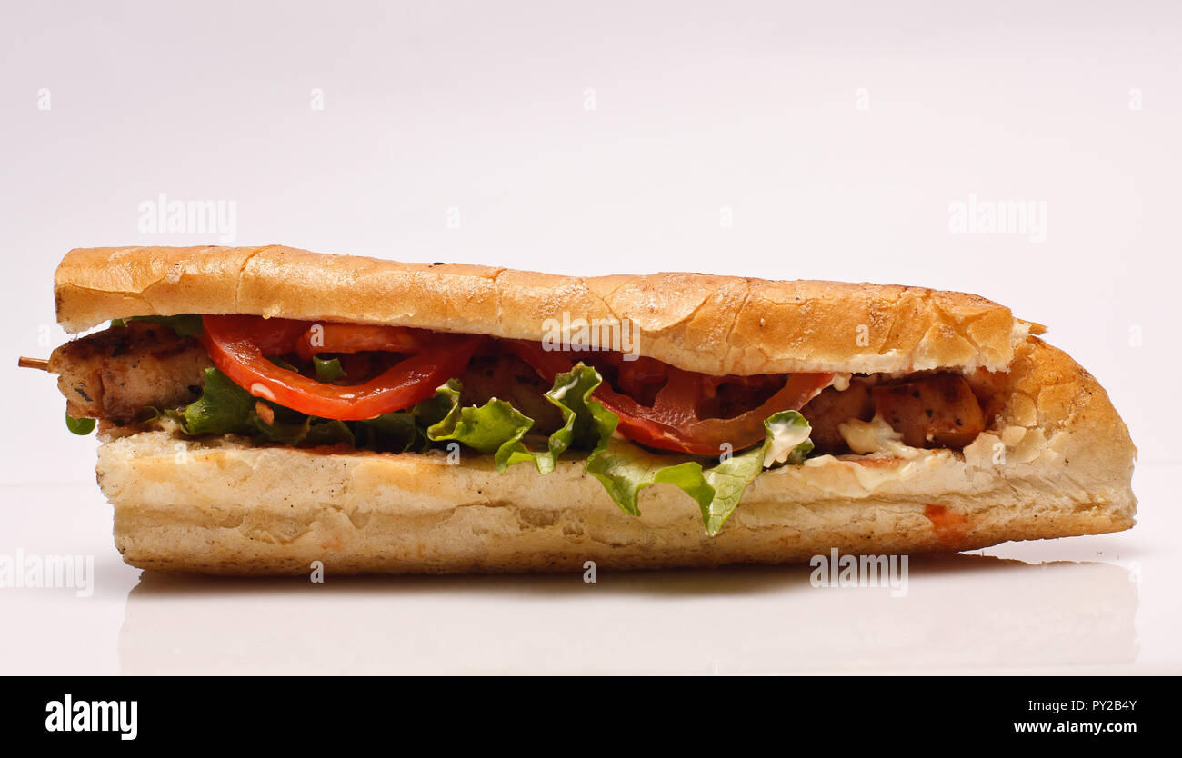 Meat sandwitch hi-res stock photography and images - Alamy