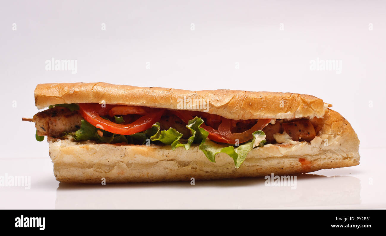 Meat Sandwitch High Resolution Stock Photography and Images - Alamy