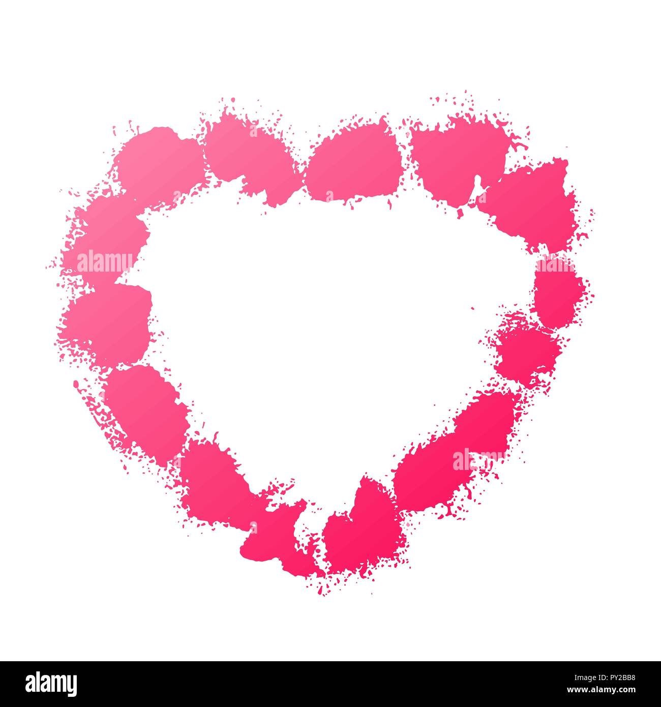Sponge with heart Stock Vector Images - Alamy