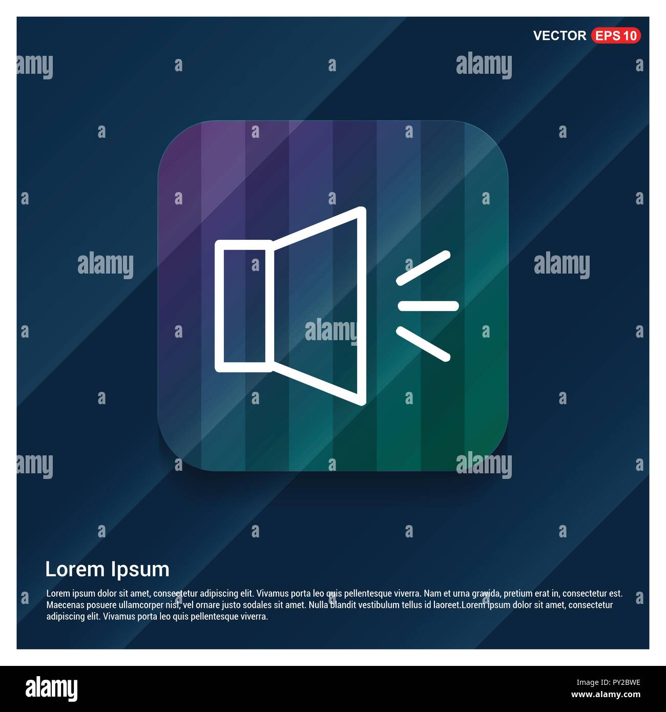 Sound volume icon Stock Vector Image & Art - Alamy