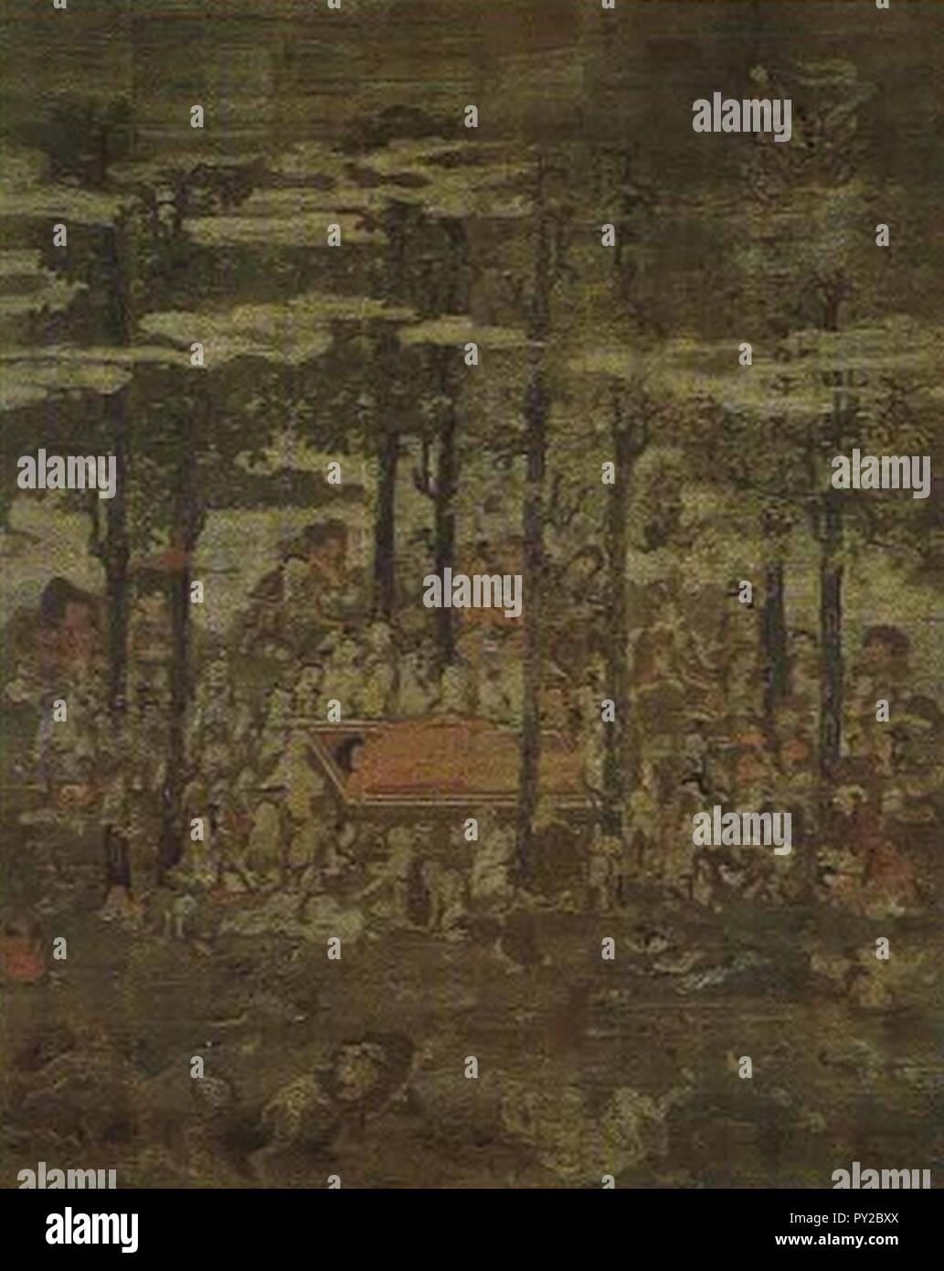 Butsu nehan-zu (Zuiganji Stock Photo - Alamy