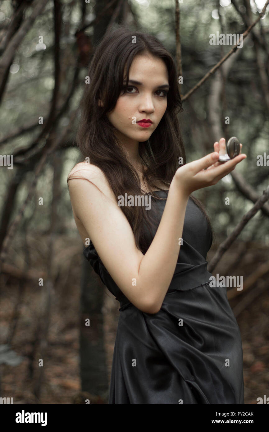 Portrait in locket hi-res stock photography and images - Alamy